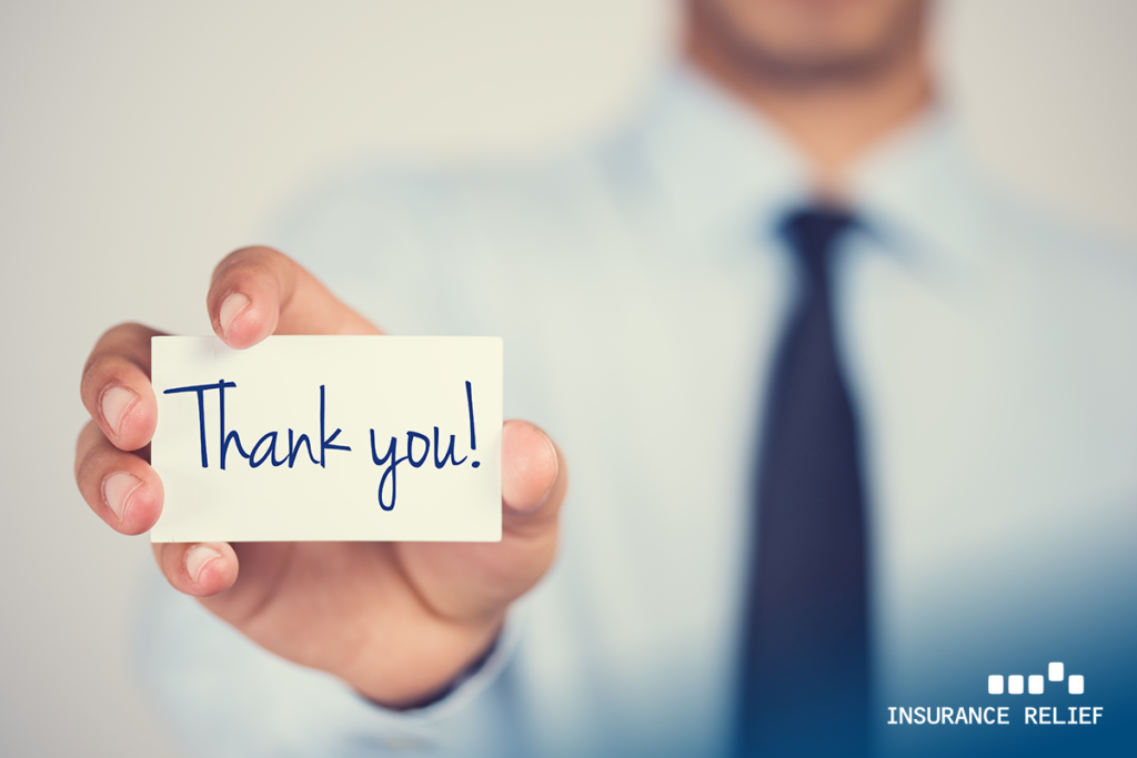 Have You Thanked a Coworker Today? - Insurance Relief